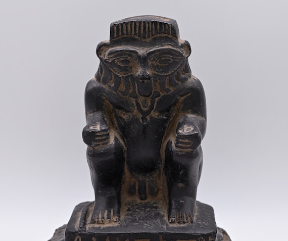 Egyptian Statue of God Bes the Dwarf Protector of Households - Etsy