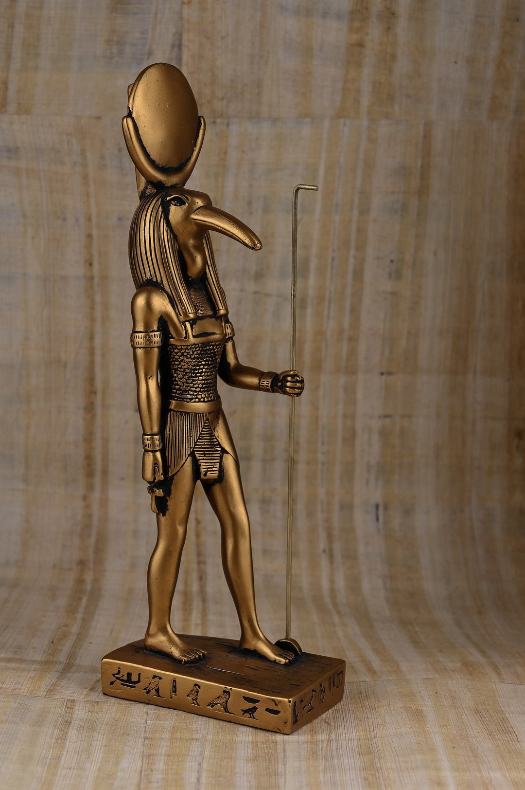 Egyptian Statue of Thoth Ancient Egyptian God of Wisdom and Knowledge ...