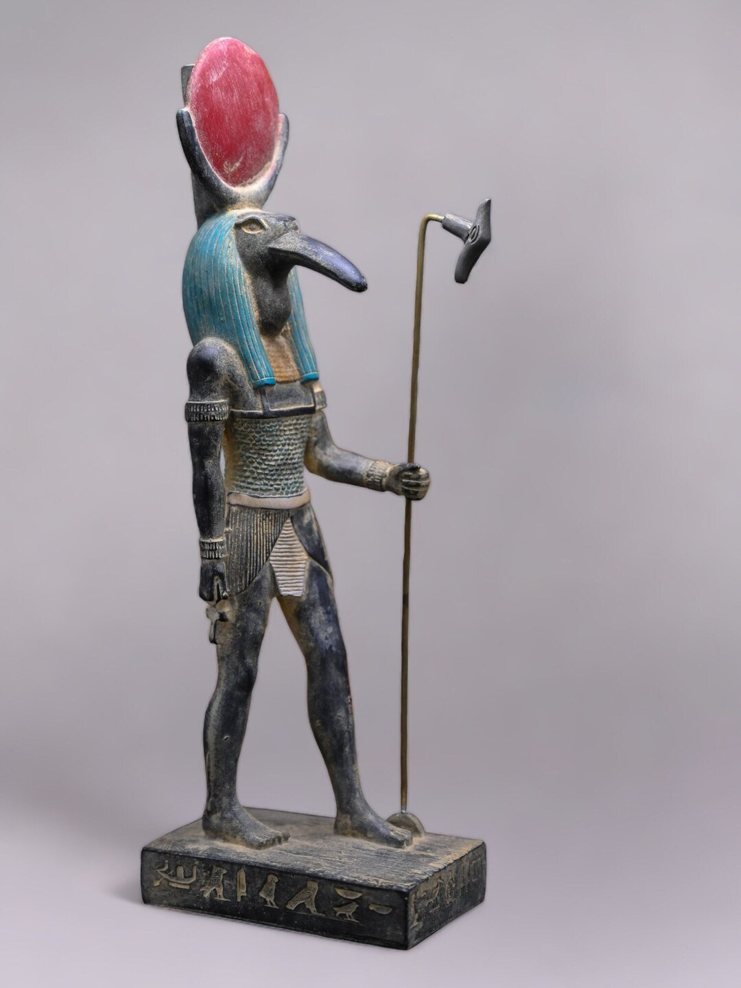 Egyptian God Thoth Statue: Antique Finish, Made in Egypt - Etsy