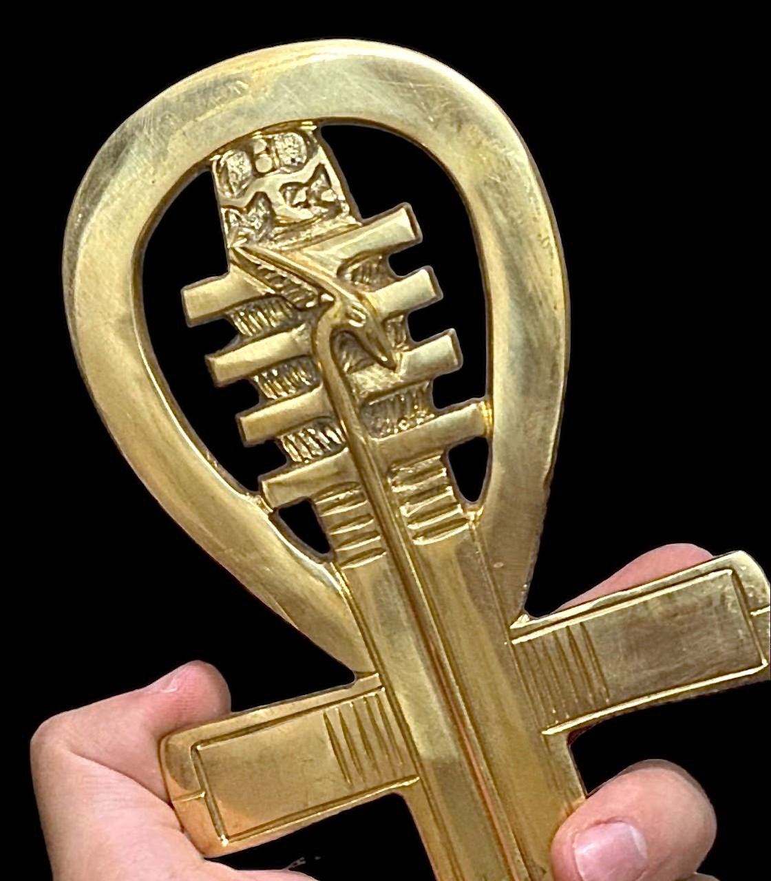 Copper Ankh: Egyptian Key of Life, Ancient Replica