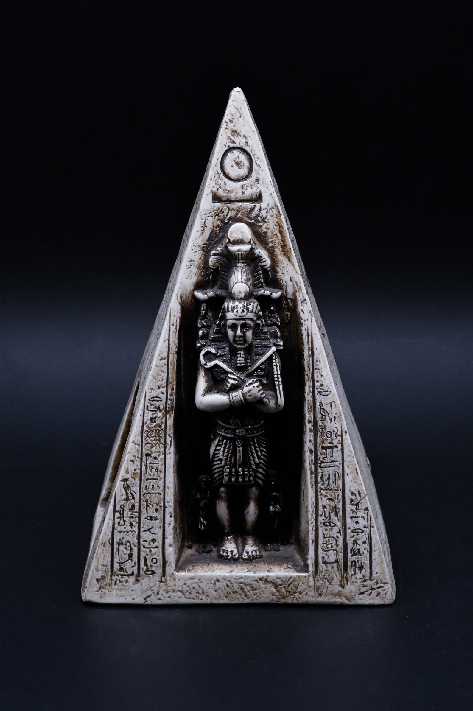 Pyramids Egyptian Art Pharaonic Inscriptions Black Made in Egypt - Etsy