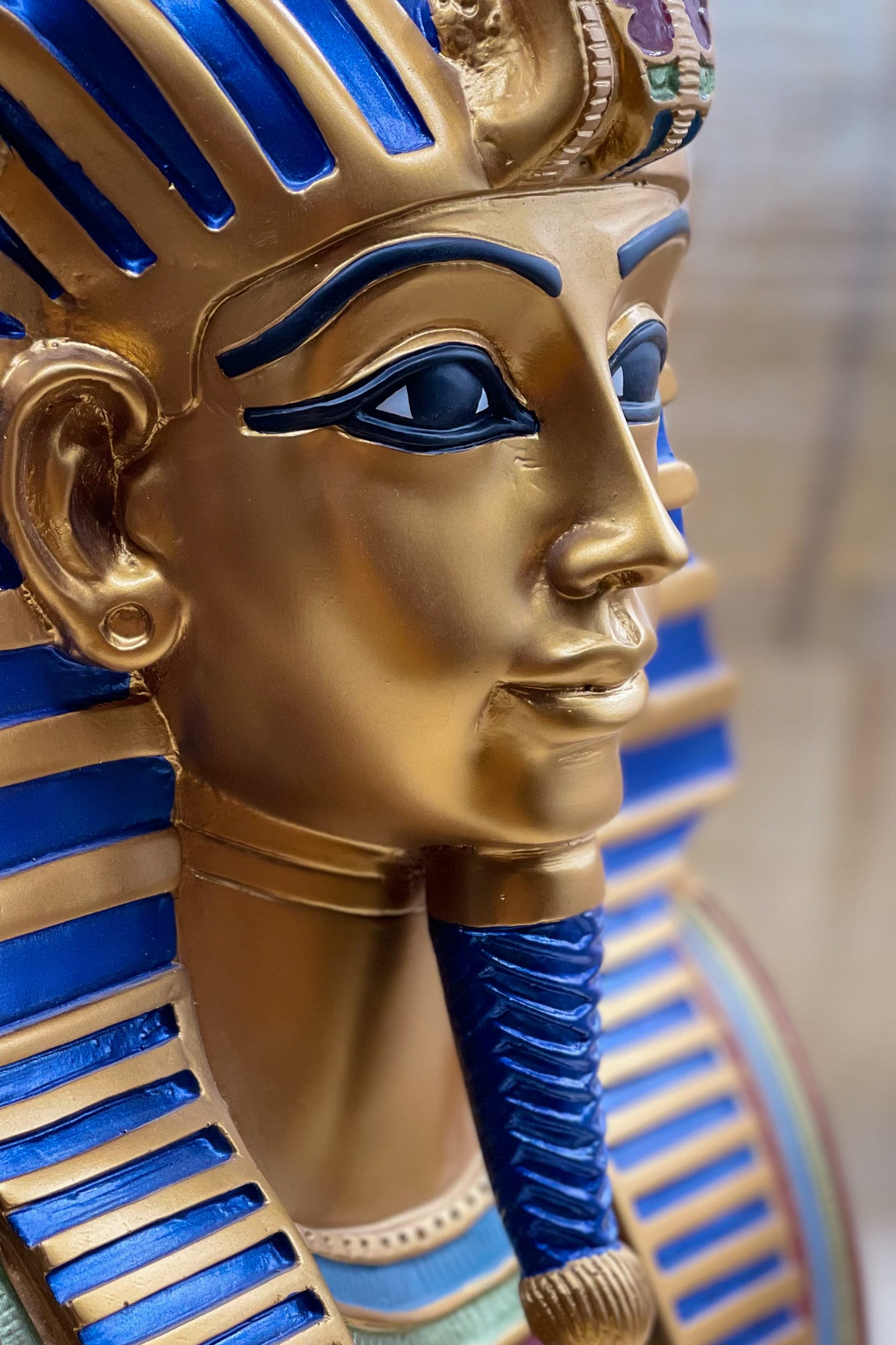 Unique Ancient Egyptian Statue of King Tutankhamun Head Statue - Etsy ...