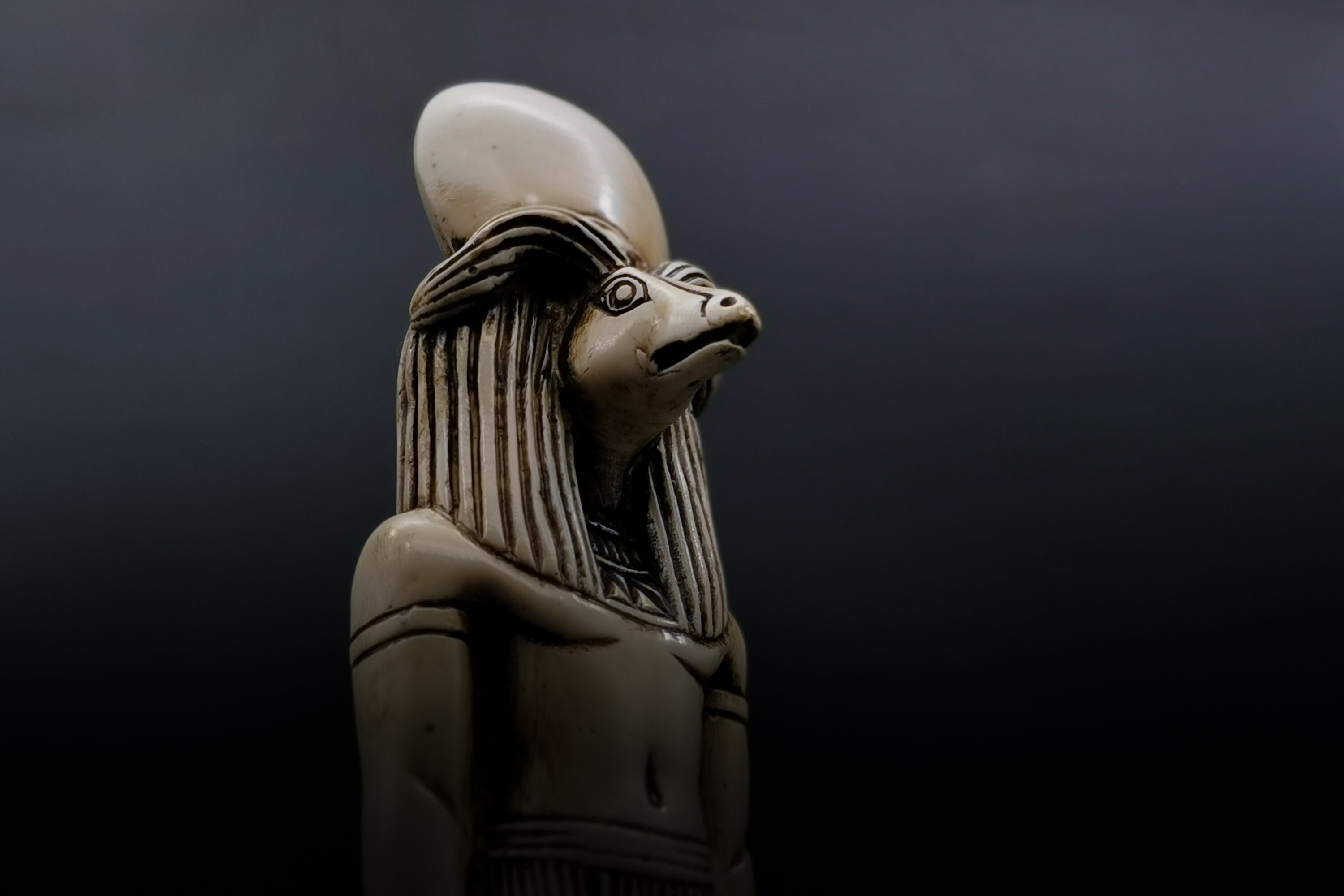 Ancient Egyptian God Khnum Statue Made in Egypt | Etsy