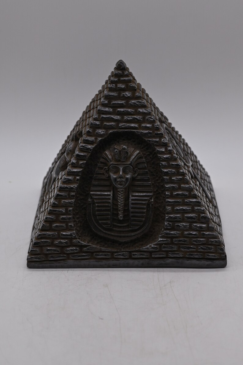 Pyramids Egyptian Art Pharaonic Inscriptions Black Made in - Etsy