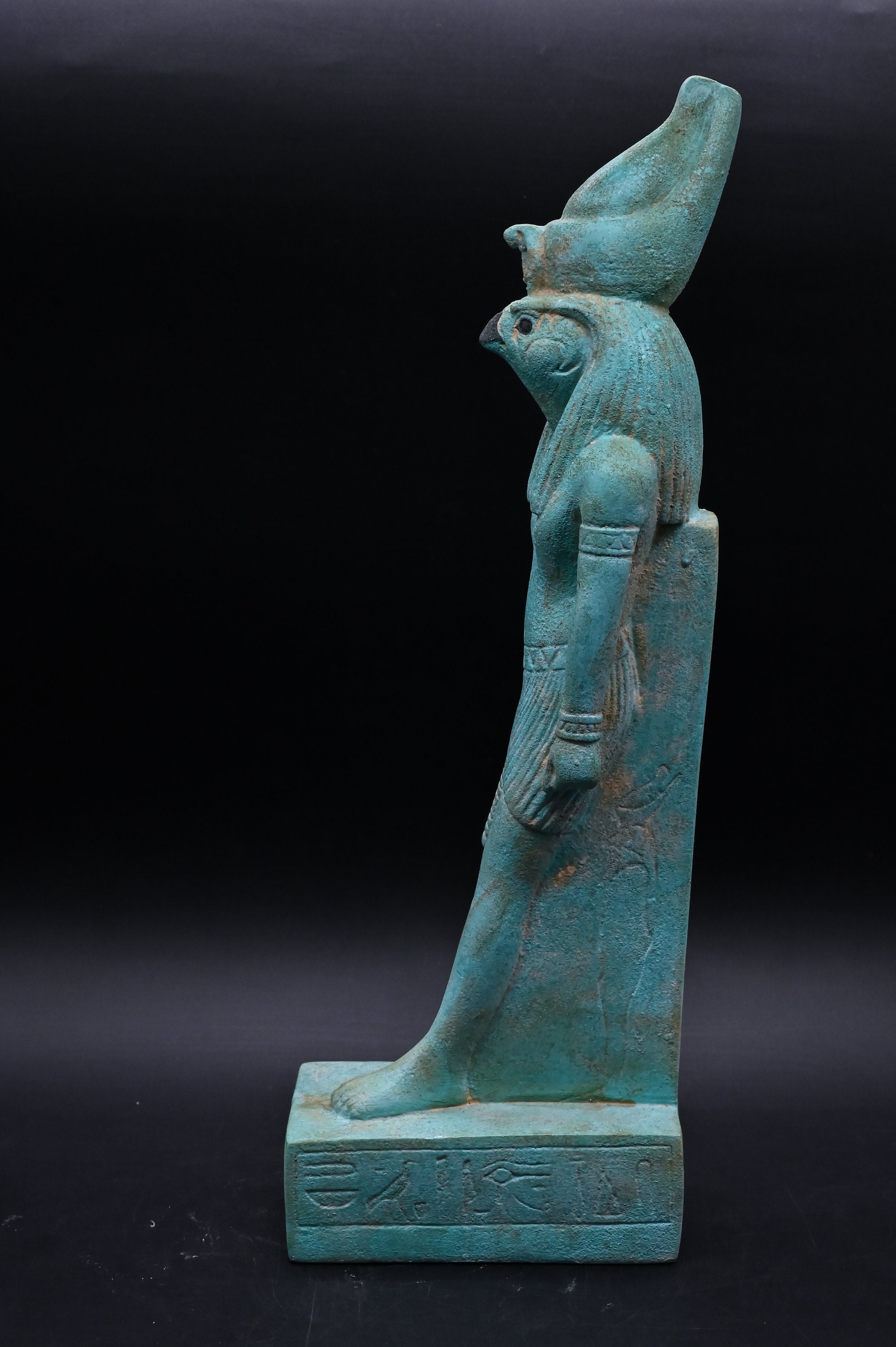 Egyptian Statue of God Horus Standing God of Protection Large - Etsy