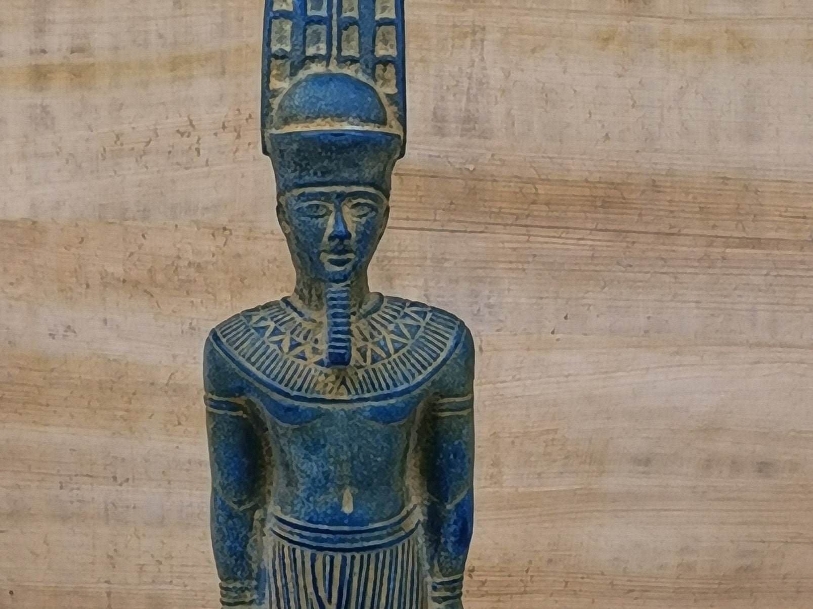 Egyptian Statue of God Amun Ra God of the Sun Wind and | Etsy