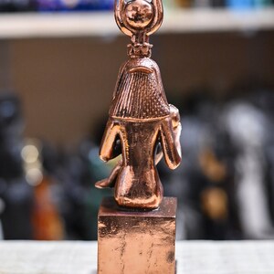 Egyptian Art Goddess Isis Breastfeeding Baby Horus Made in Egypt - Etsy