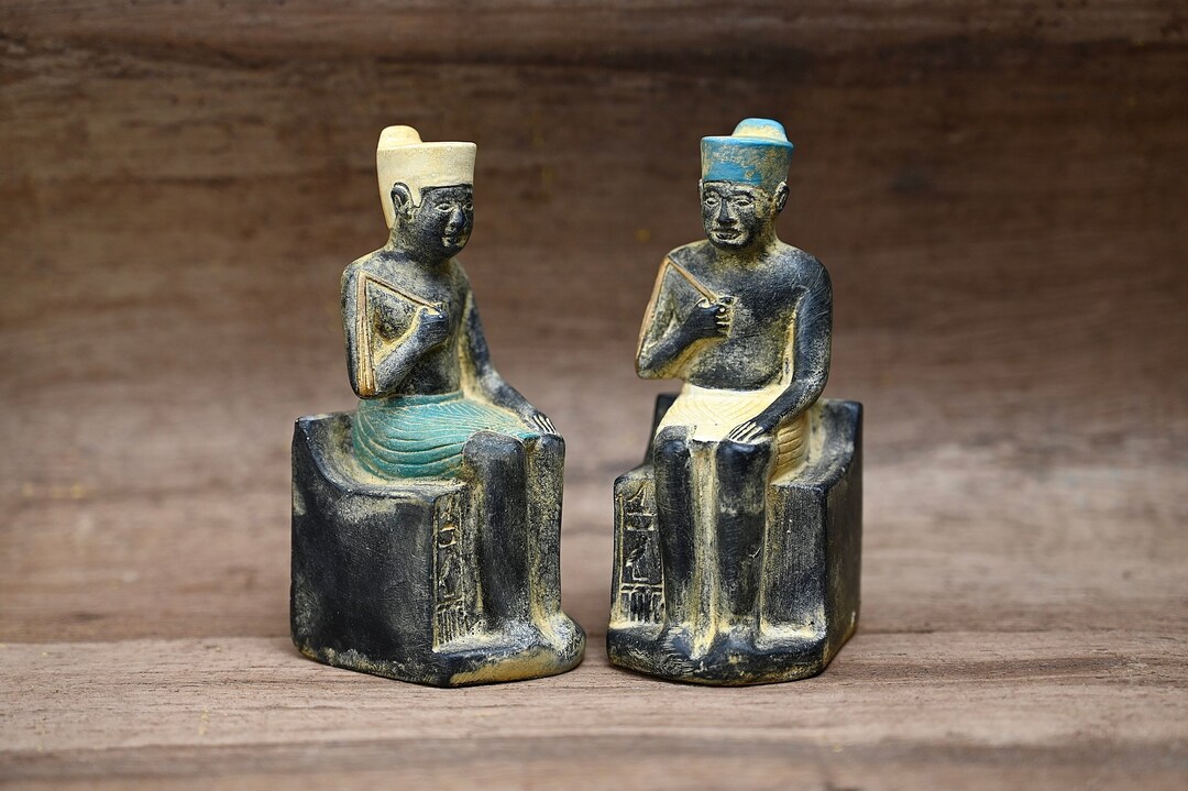King Khufu - Little Statue of King Khufu, King of Egypt, the Same Size ...