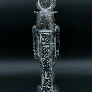 Egyptian Goddess Hathor Statue Granite Stone Made in Egypt | Etsy