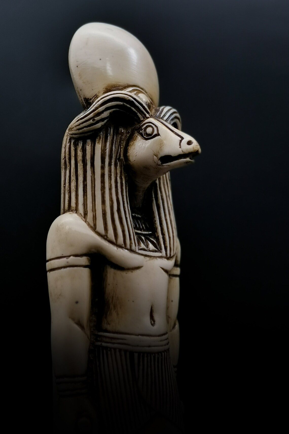 Ancient Egyptian God Khnum Statue Made in Egypt | Etsy