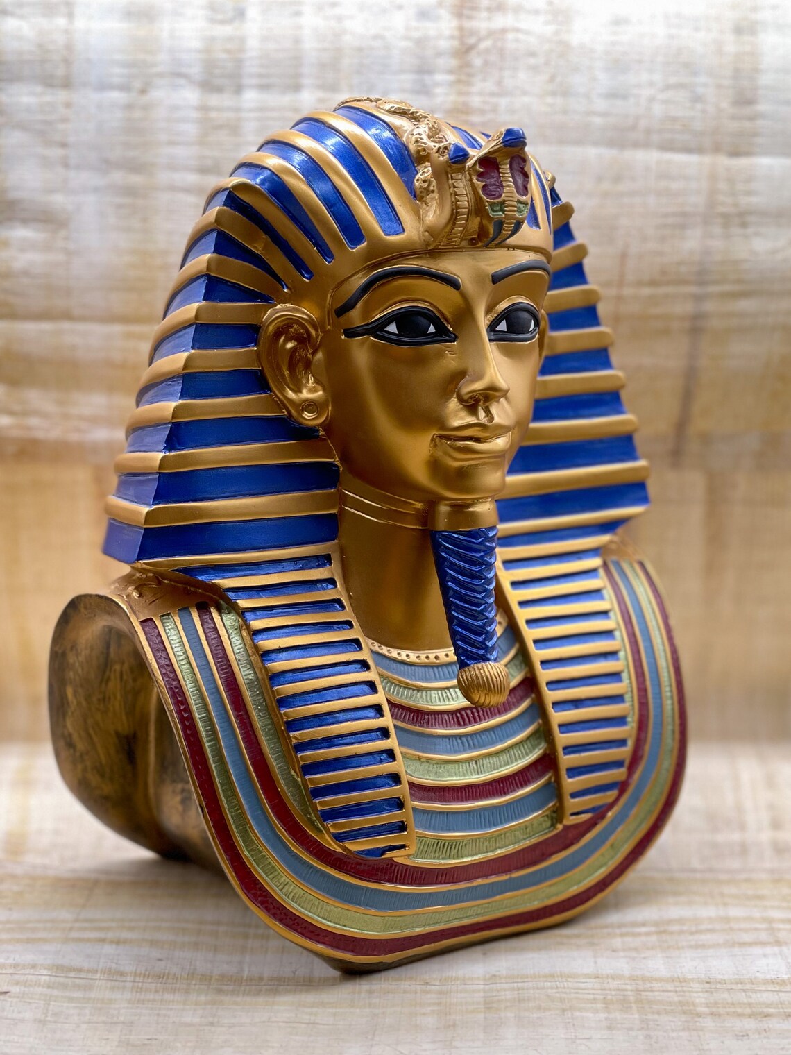 Unique Ancient Egyptian Statue of King Tutankhamun Head Statue - Etsy ...