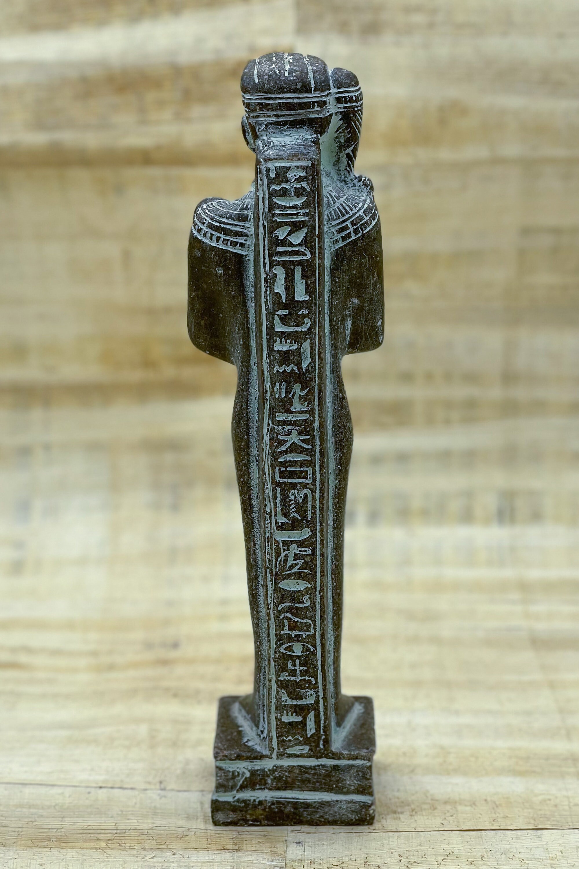 Egyptian Moon God Khonsu Statue 3 Color Granite Stone Made in Egypt - Etsy