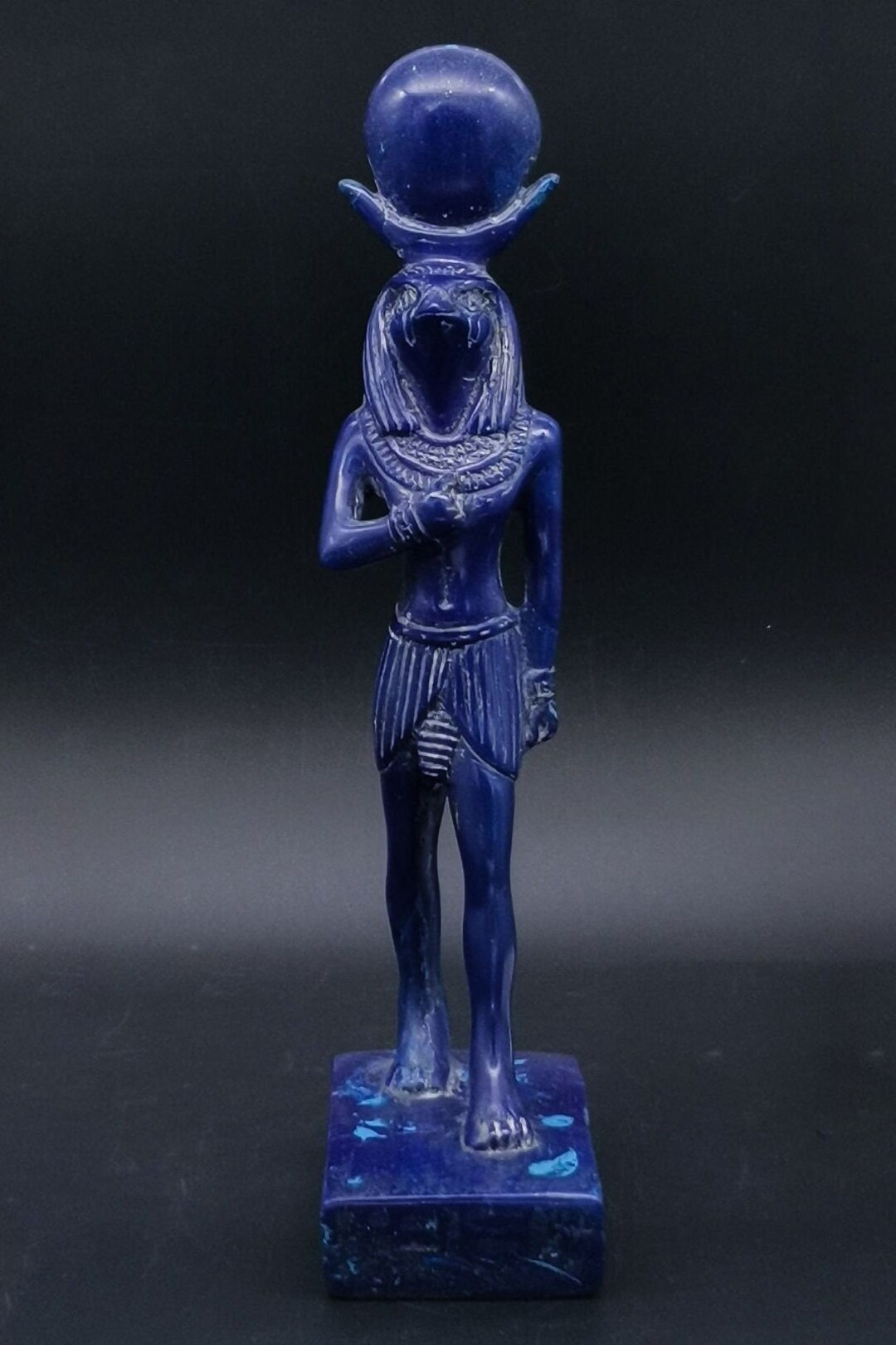 Egyptian Sun God Ra Statue: Harakhte With Solar Disk - Etsy