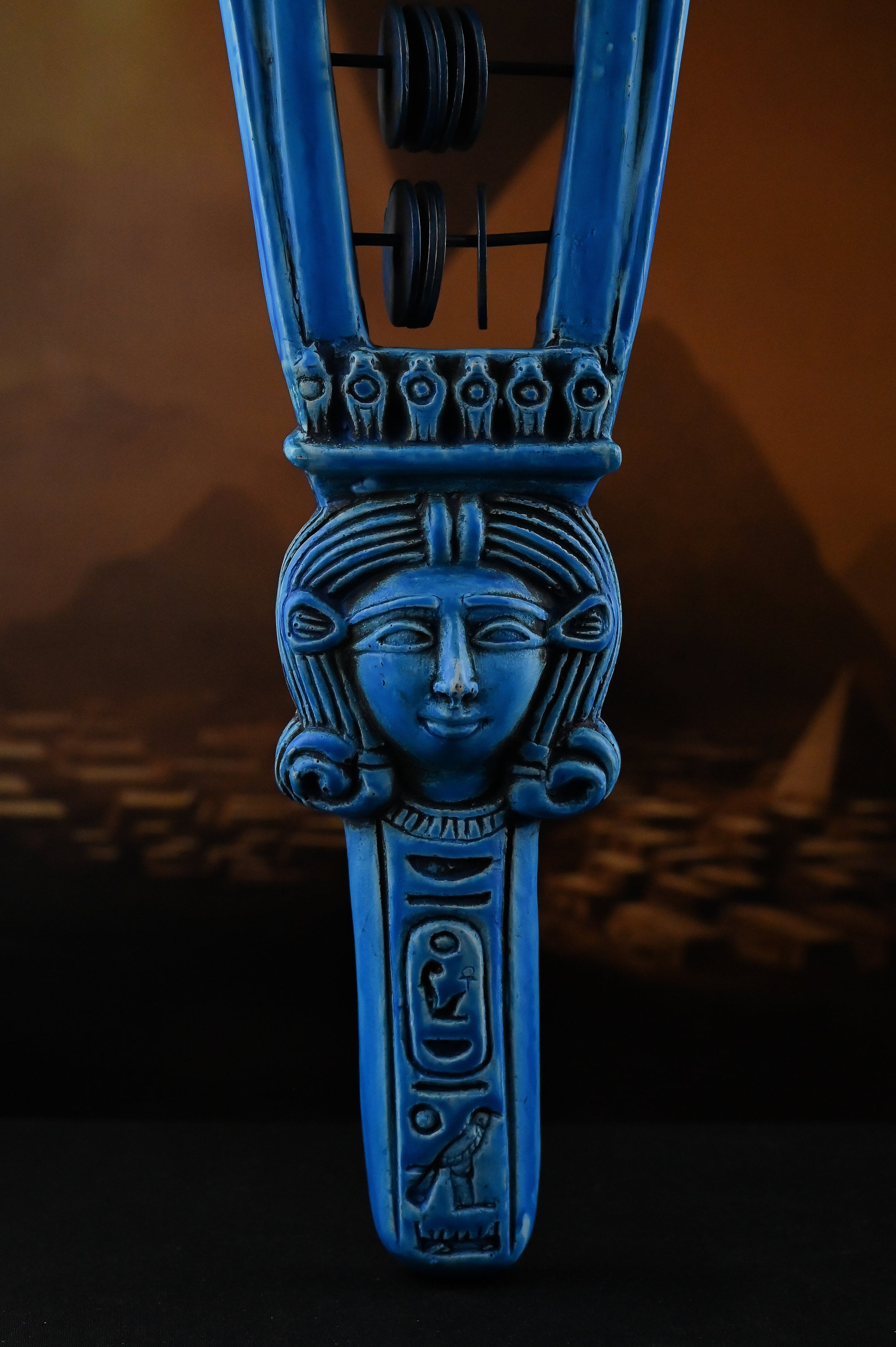 Egyptian Handmade Hathor Sistrum musical Instrument Replica - Etsy ...