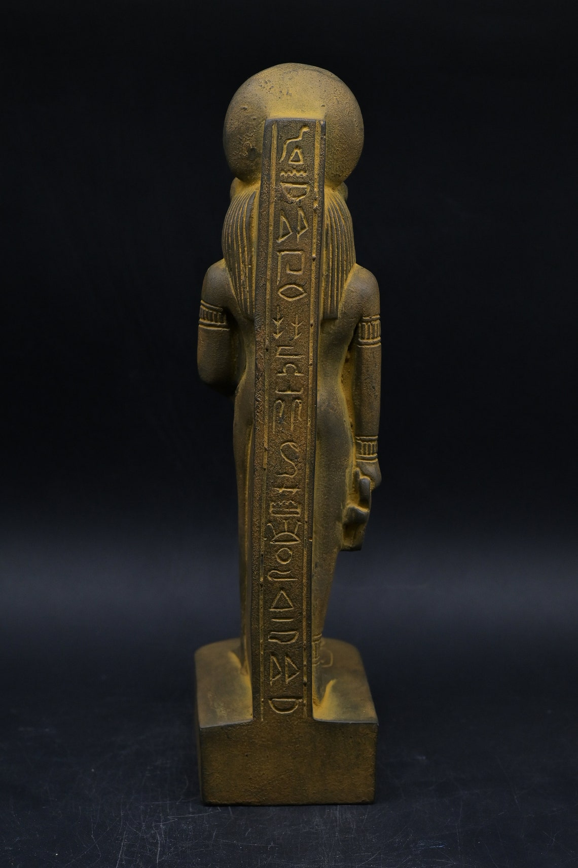 Statue of Egyptian Art Goddess Sekhmet Lady of War Heavy Stone Made in ...