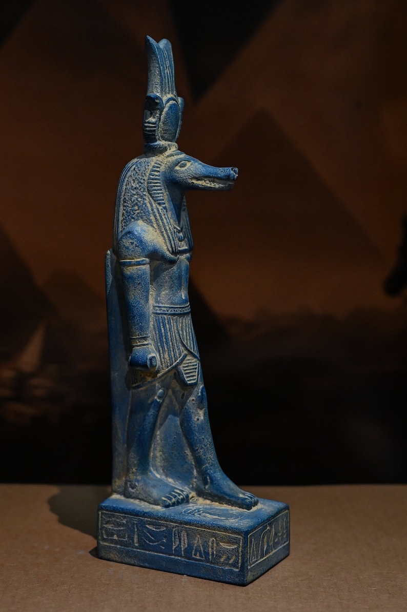 Statue of Ancient Egyptian Art Sobek Crocodile God of the Nile - Etsy