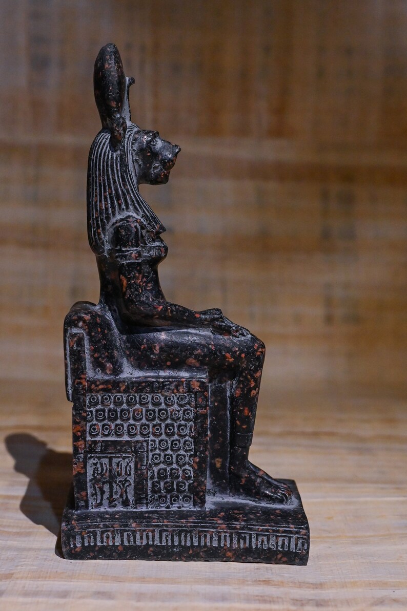 Rare Statue of Egyptian Goddess Sekhmet Lady of War Granite - Etsy