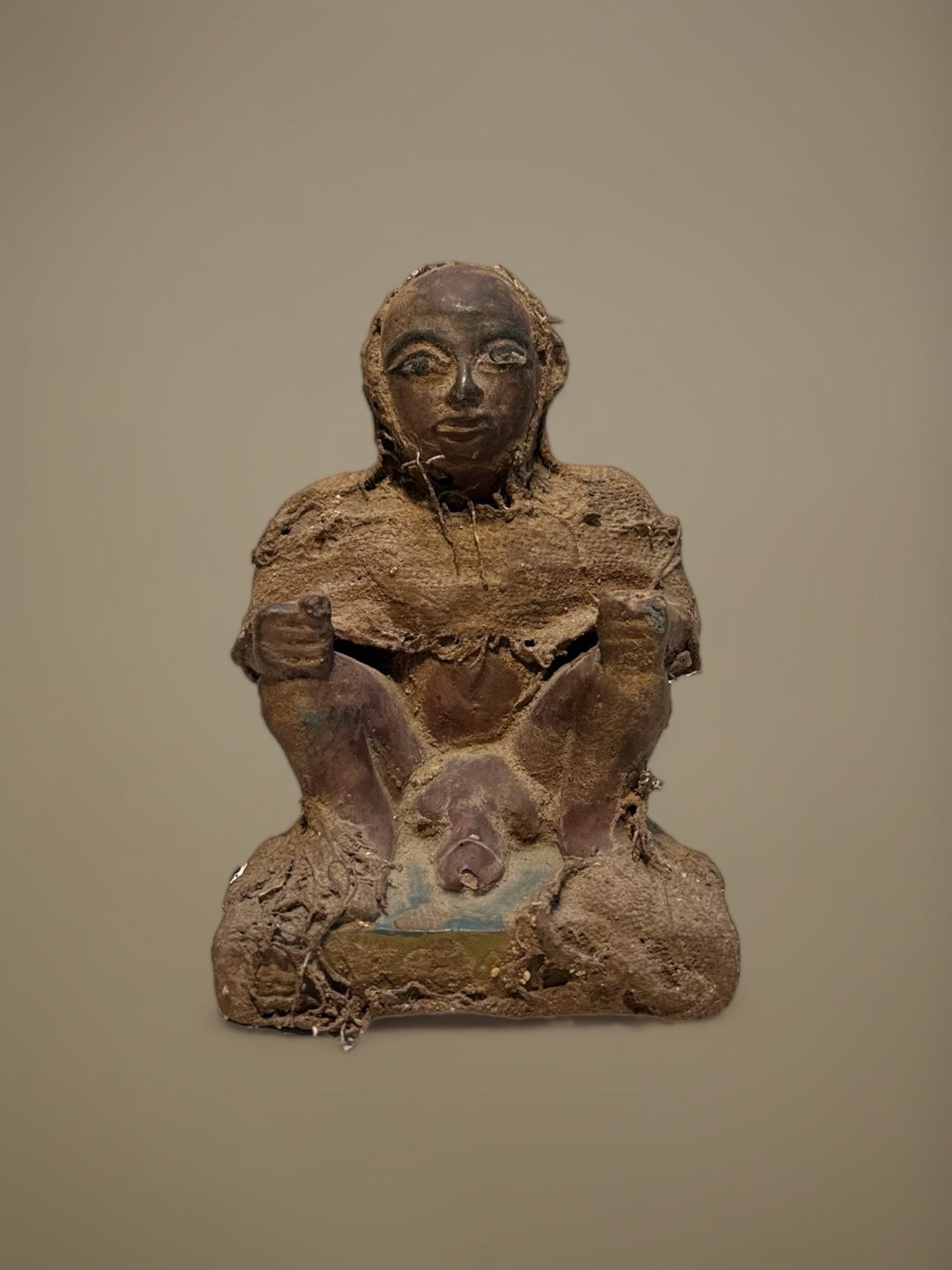 Egyptian Statue of God Bes the Dwarf, Protector of Households, and in ...