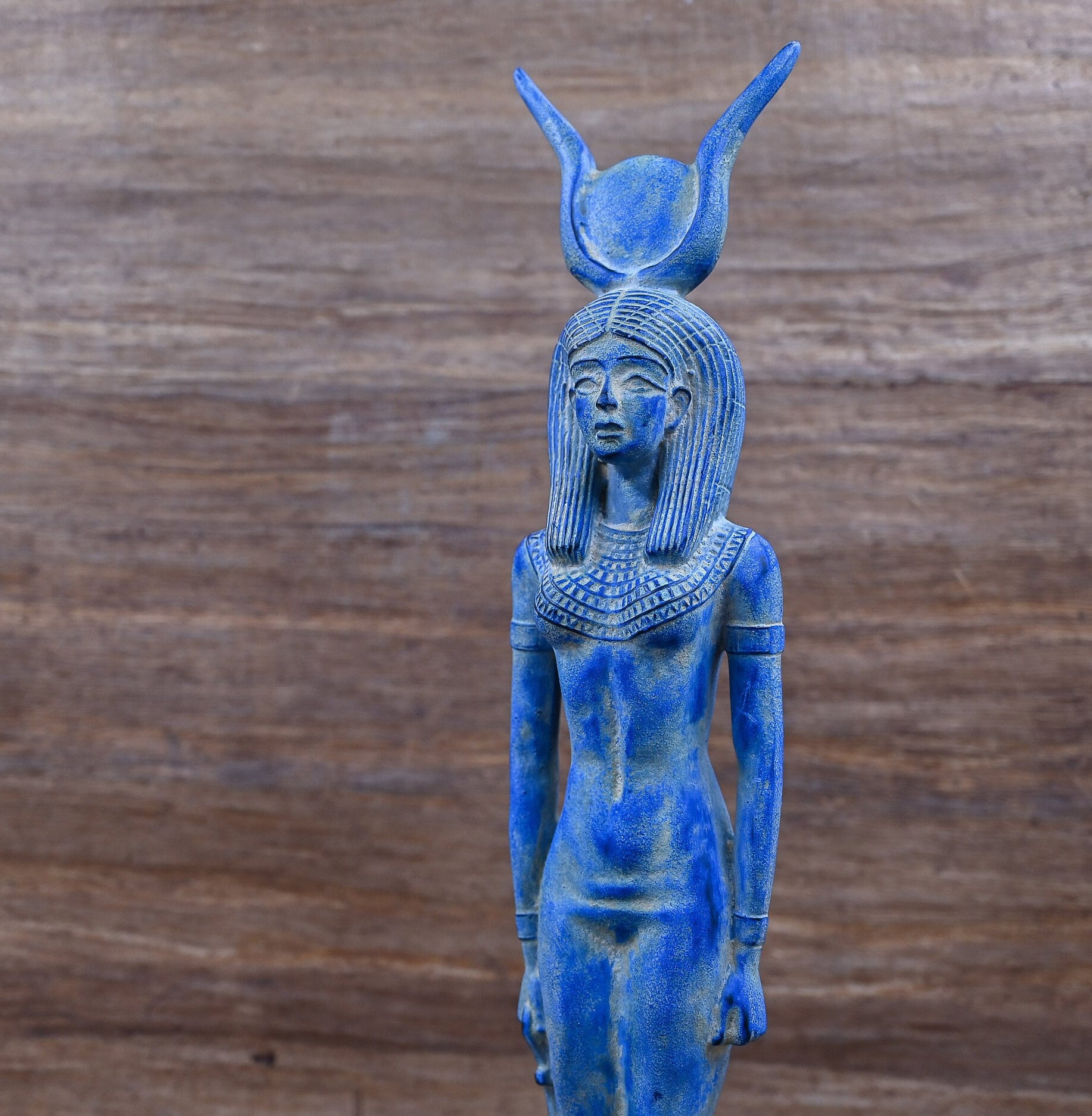 Egyptian Hathor Statue: Goddess of Love and Beauty, Made in Egypt