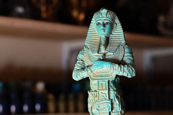 Unique Ancient Egyptian Statue of King Tutankhamun Large - Etsy