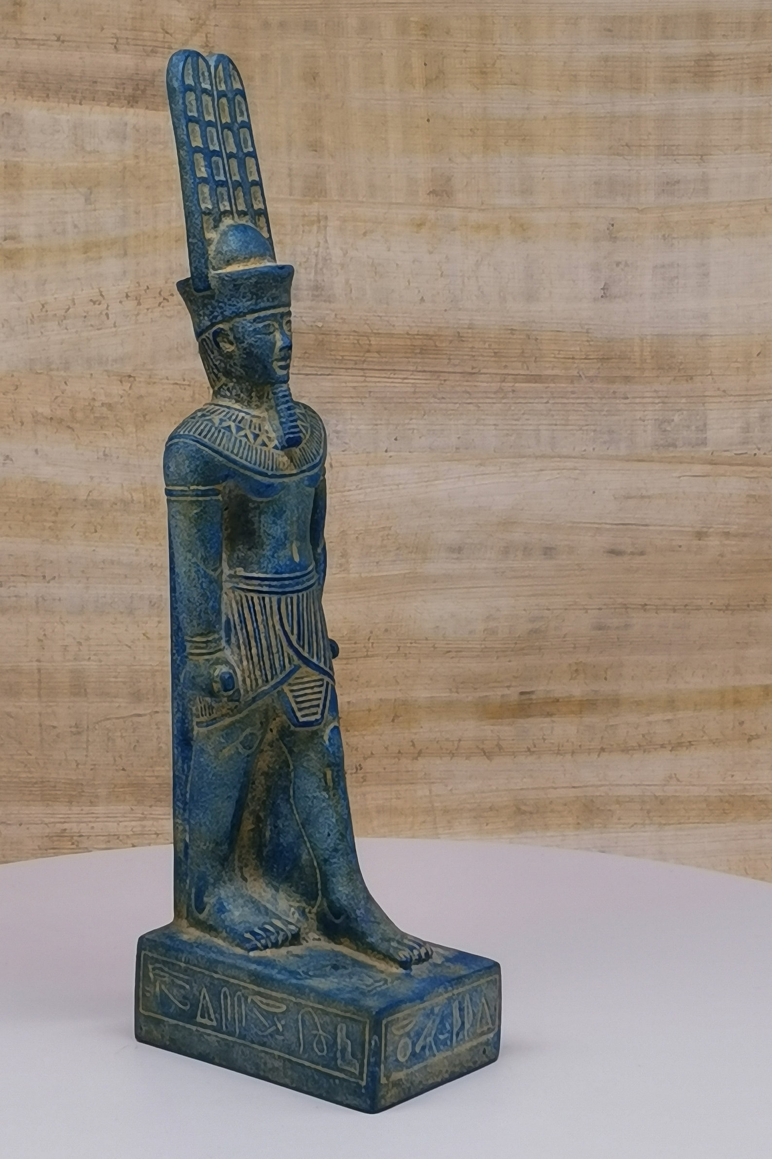 Egyptian Statue of God Amun Ra God of the Sun Wind and | Etsy
