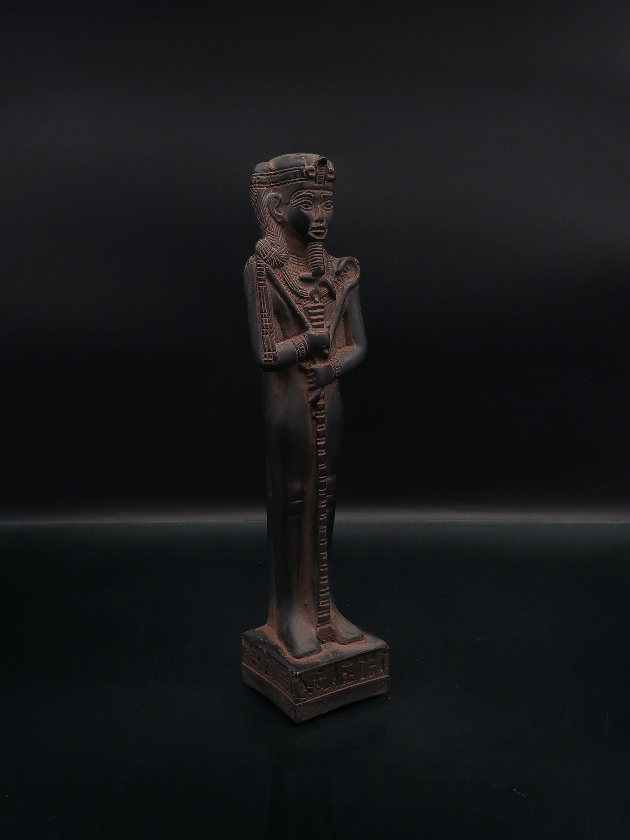 Egyptian Moon God Khonsu Statue 2 Style Made in Egypt - Etsy