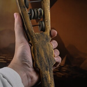 Egyptian Handmade Hathor Sistrum (musical Instrument) Replica From Her ...