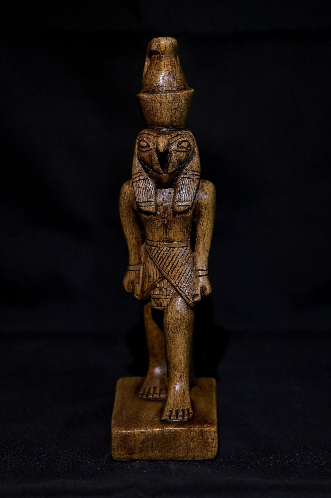 Statue of the Egyptian God Horus, the God of Protection, Made of ...