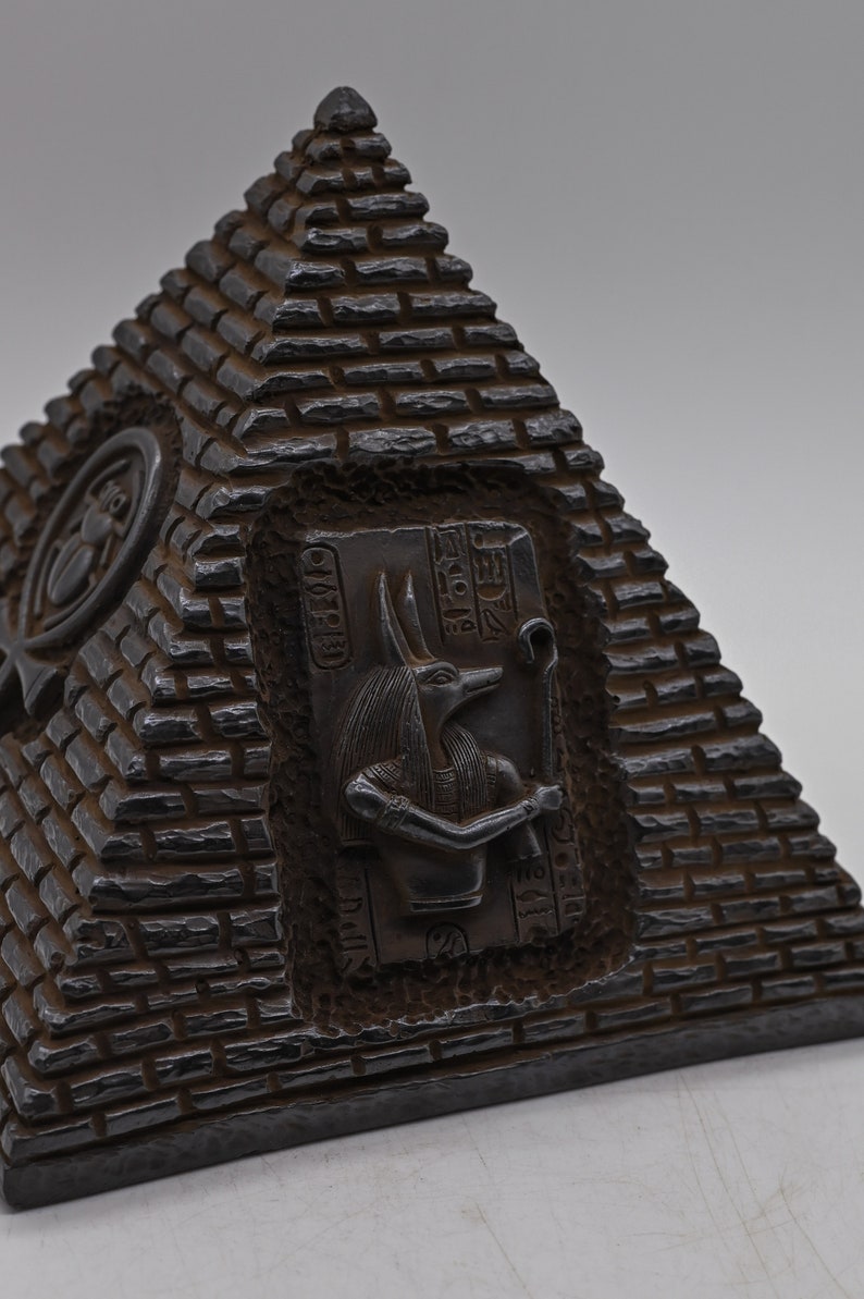 Pyramids Egyptian Art Pharaonic Inscriptions Black Made in - Etsy