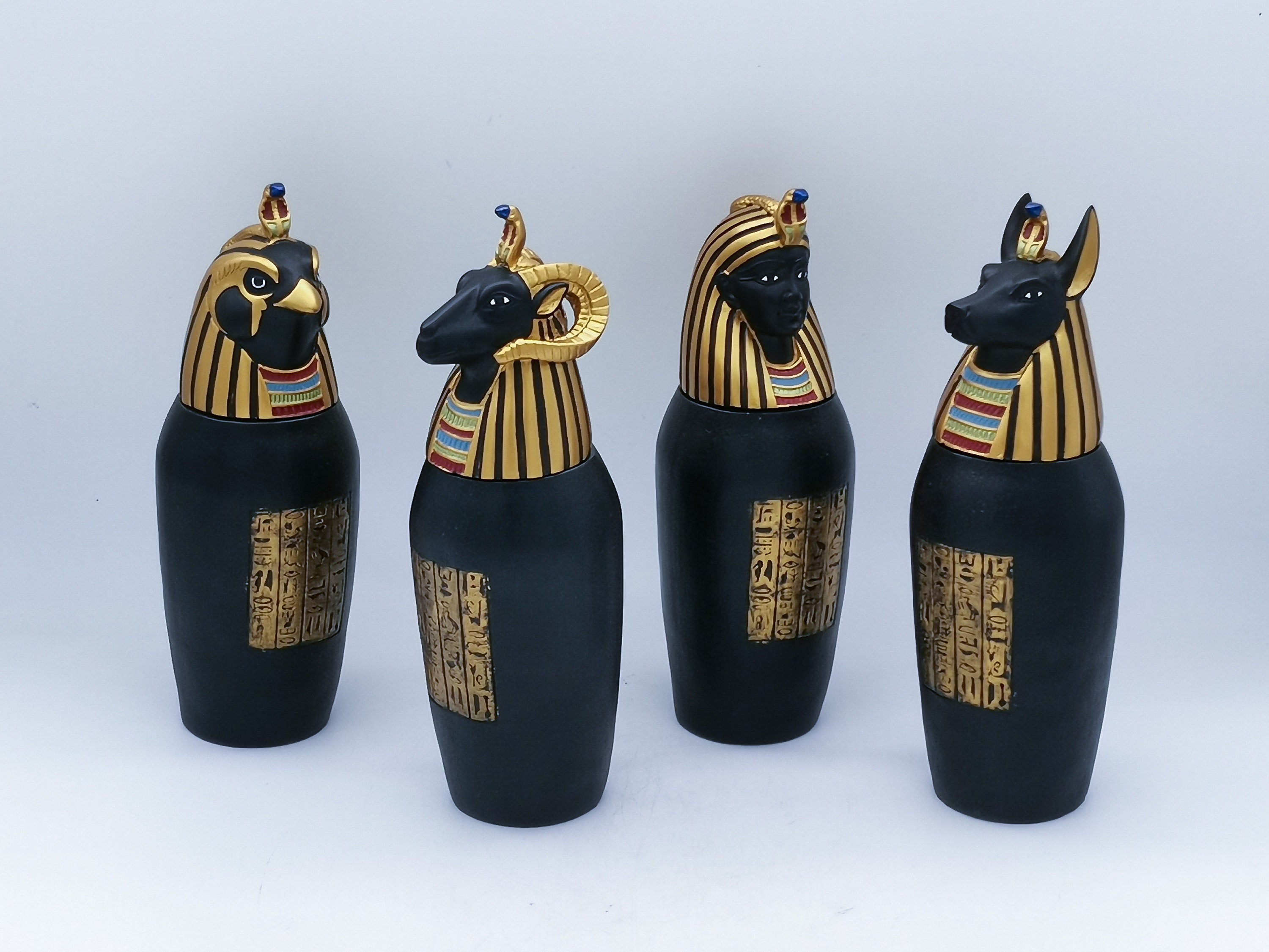 Canopic Jars Drawing