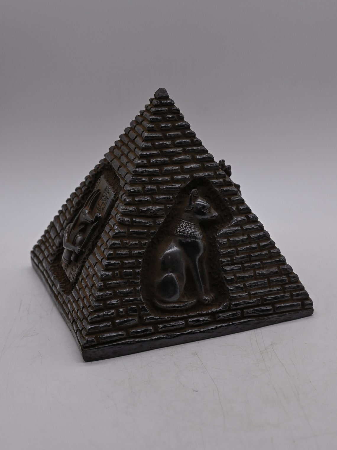 Pyramids Egyptian Art Pharaonic Inscriptions Black Made in - Etsy