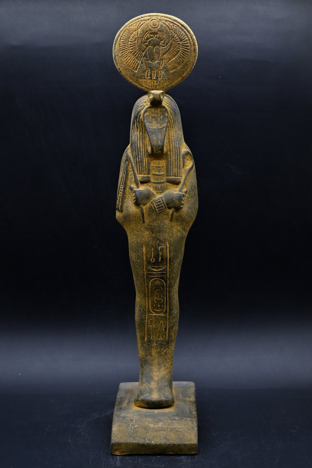 A Great Statue of the Goddess Meretseger the Protector of the Royal ...