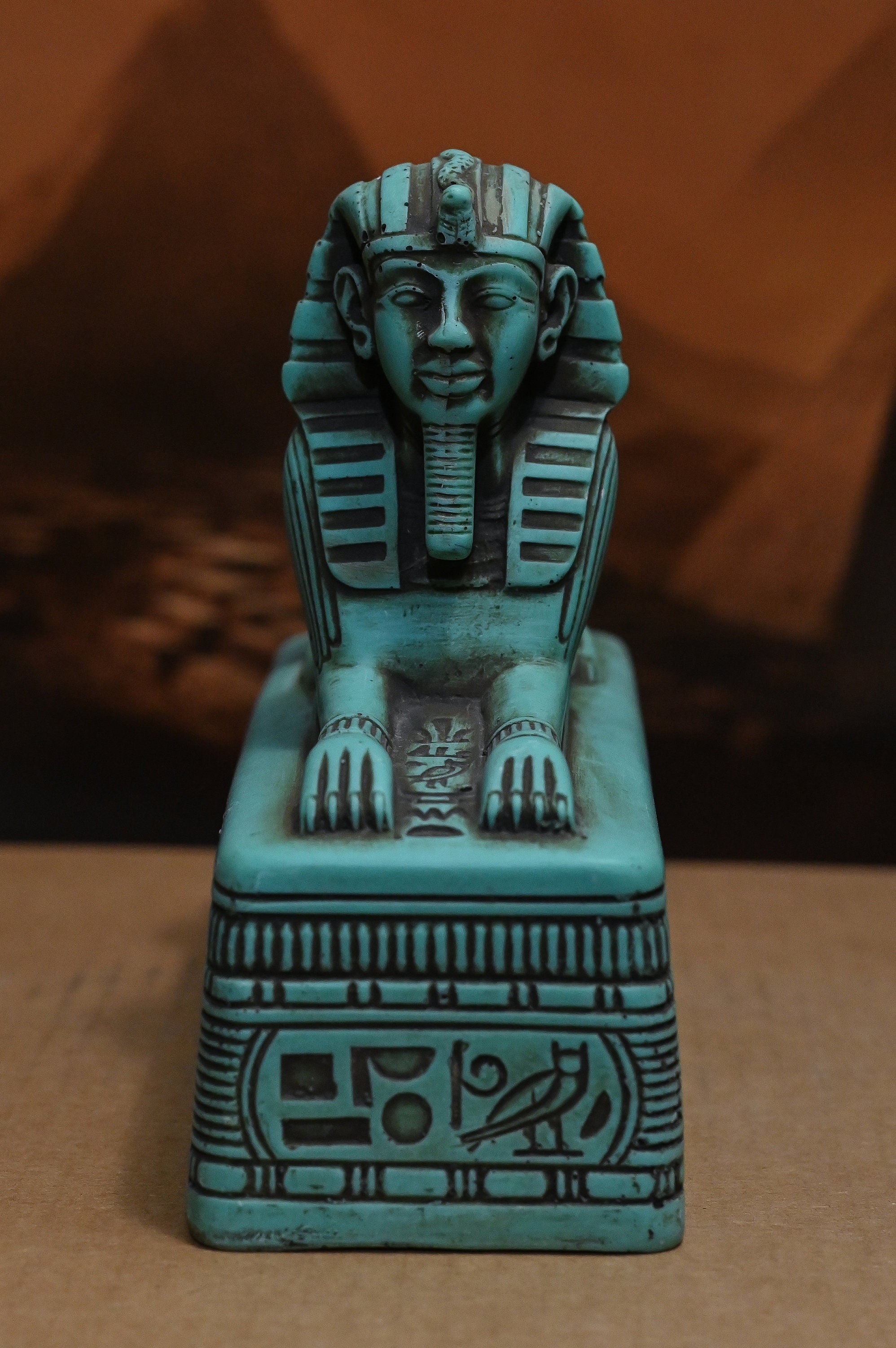 Unique Handmade Egyptian Statue of Sphinx Large Heavy Stone Made in ...