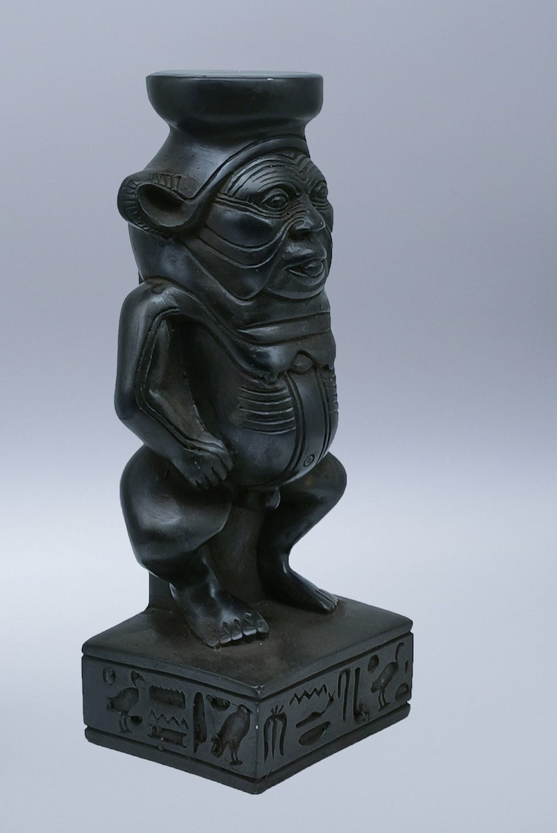Egyptian Statue of God Bes the Dwarf Protector of Households - Etsy Ireland