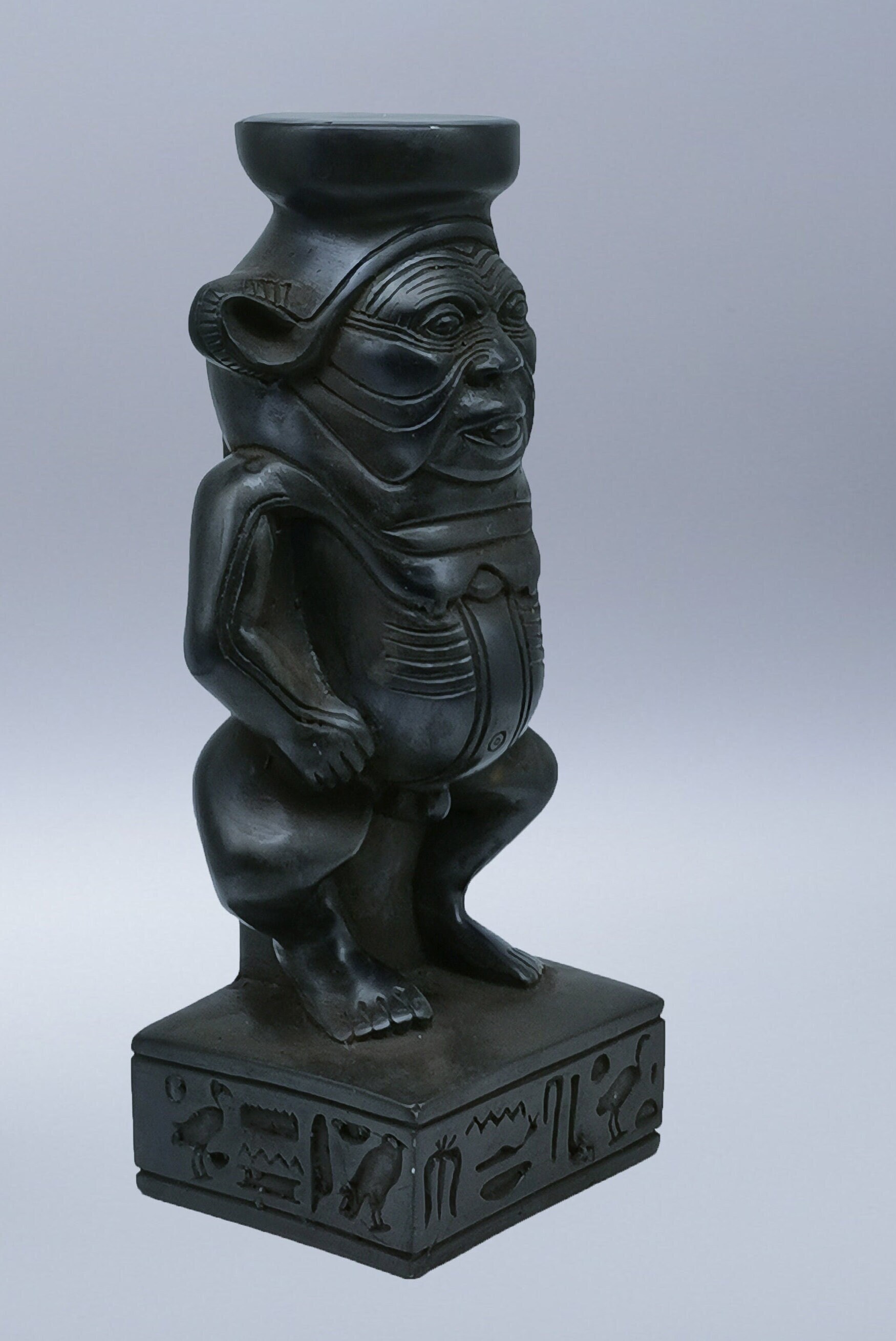 Egyptian Statue of God Bes the Dwarf Protector of Households - Etsy Ireland
