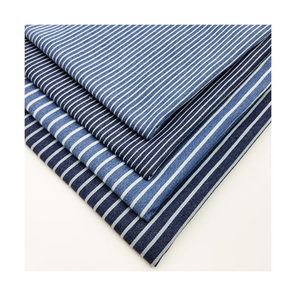 Striped Denim - Etsy