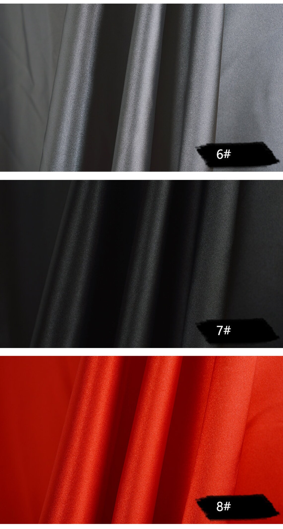 Satin Fabric Micro-elastic Imitated Silk Satin Fabric | Etsy