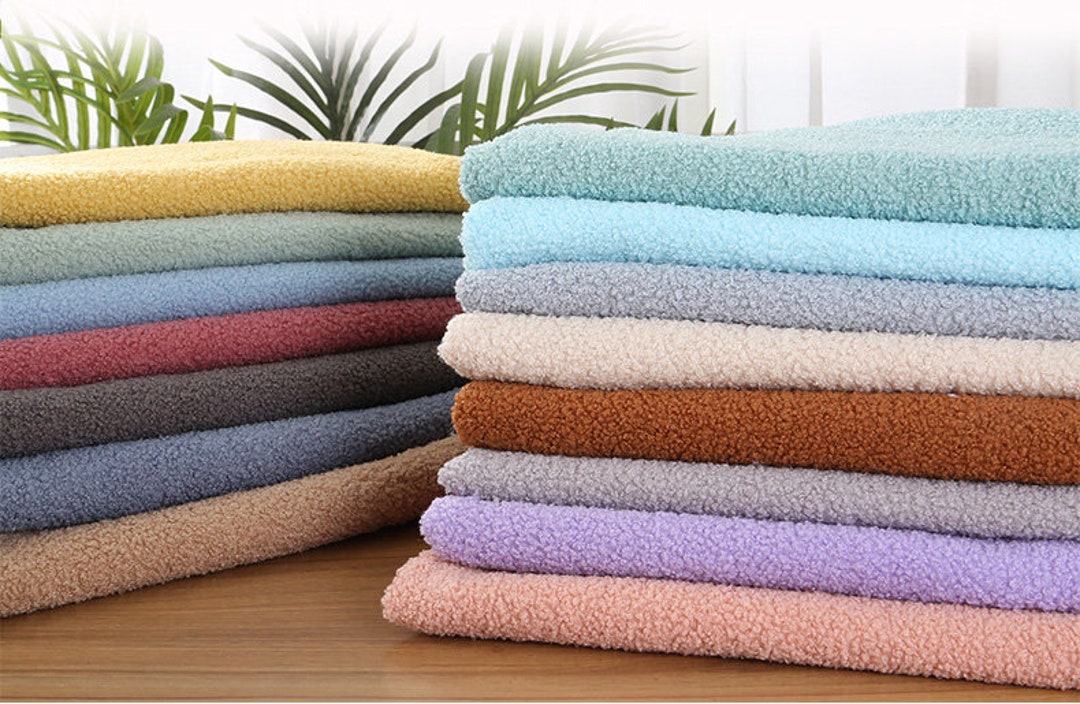 Teddy Plush Fabric, Sherpa Fabric, Fleece Fabric, Upholstery Fabric ...