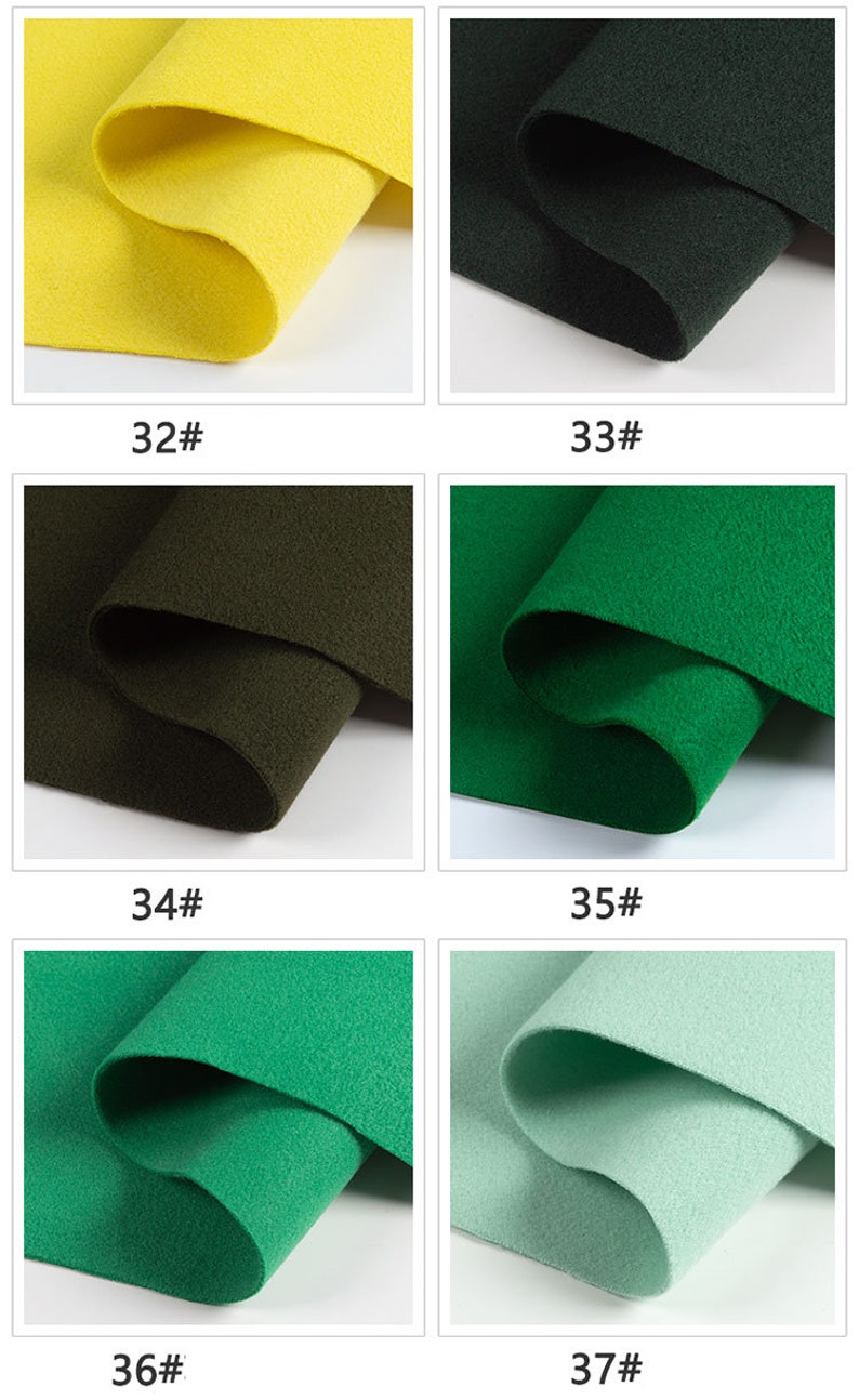 Faux Wool Fabric Woollen Fabric Double-sided Brushed - Etsy
