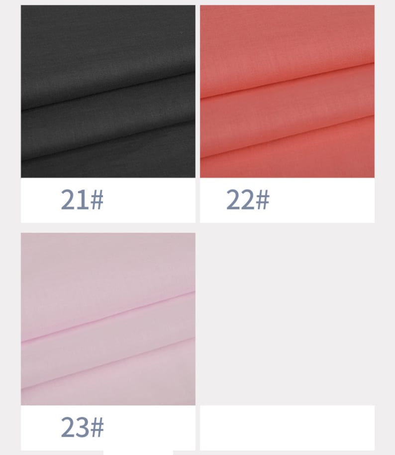 Cotton Lining Fabric Pure Cotton Lining Thin Soft Lining - Etsy