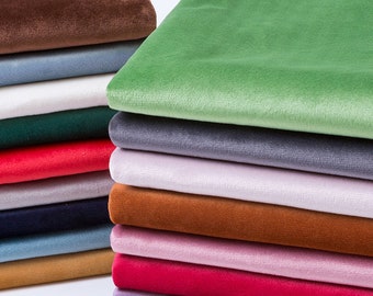 Soft Velvet Fabric - Etsy