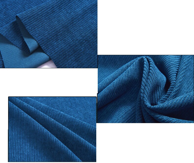 8 Wale Corduroy Fabric, Retro Corduroy Fabric, Thick Corduroy, Soft ...