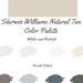 Natural Tan by Sherwin Williams Whole Home Color Palette - Interior ...