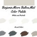 Balboa Mist by Benjamin Moore Whole Home Color Palette - Interior Paint ...