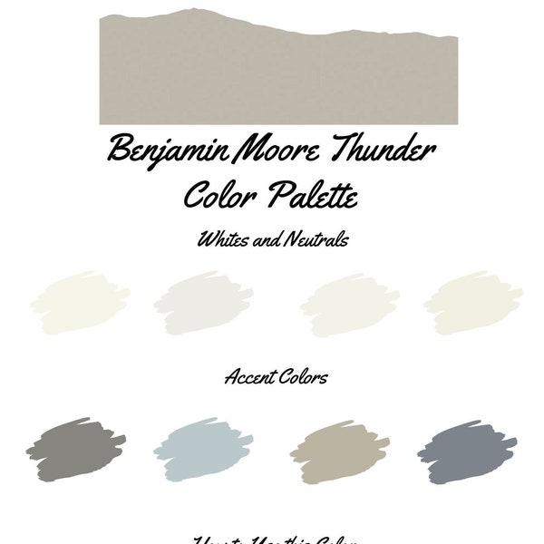 Benjamin Moore Paint Colors - Etsy