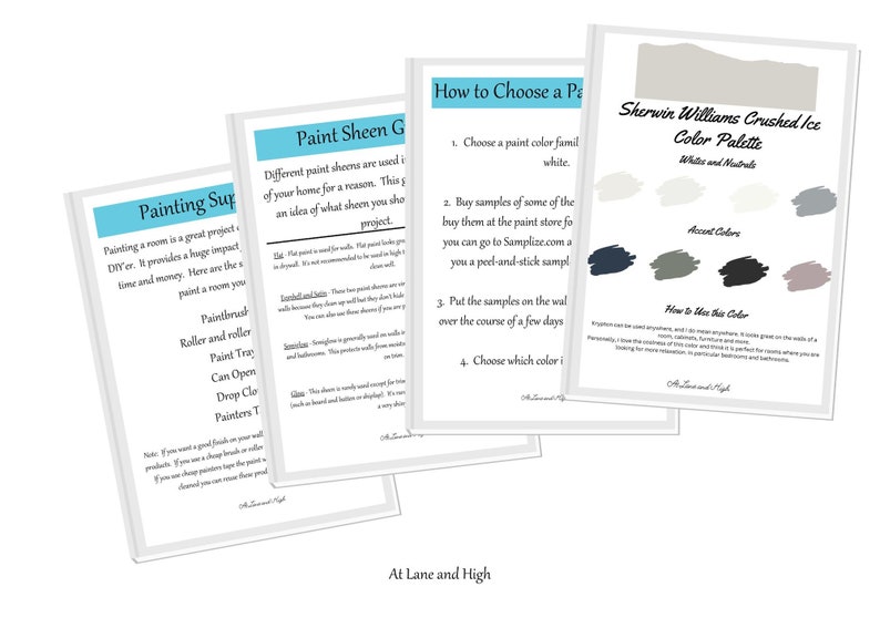 Crushed Ice by Sherwin Williams Whole Home Paint Palette - Interior ...