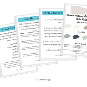 Aesthetic White by Sherwin Williams Whole Home Color Palette - Interior ...