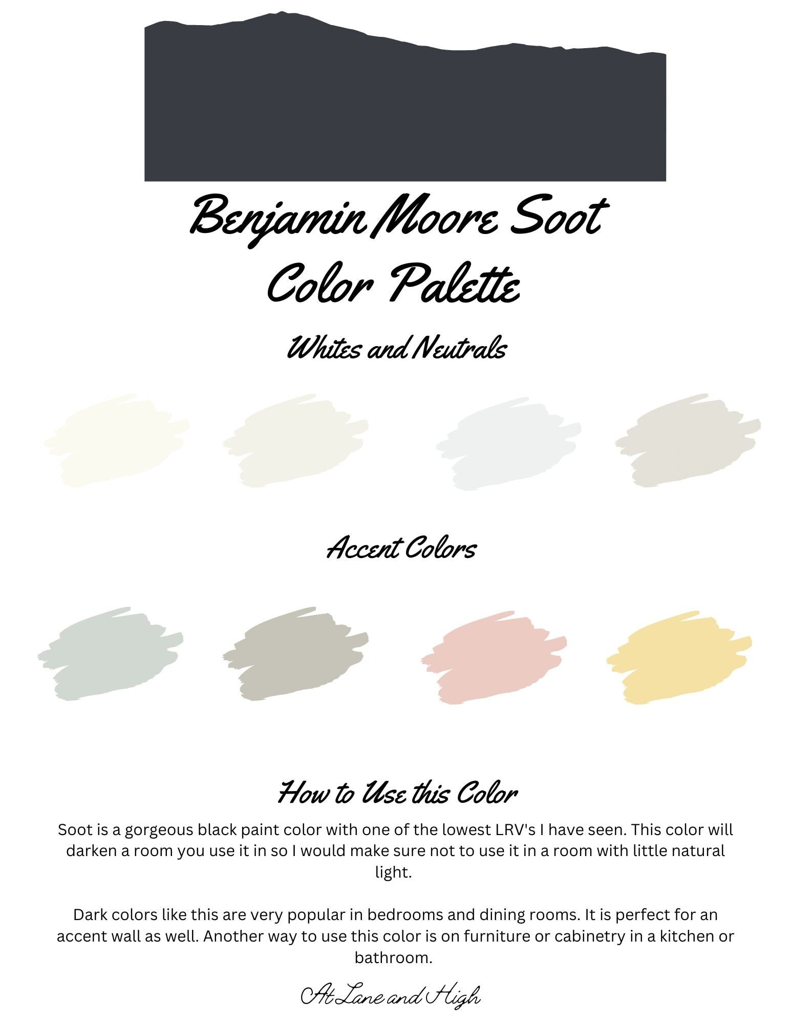 Soot by Benjamin Moore Whole Home Color Palette - Interior Paint ...