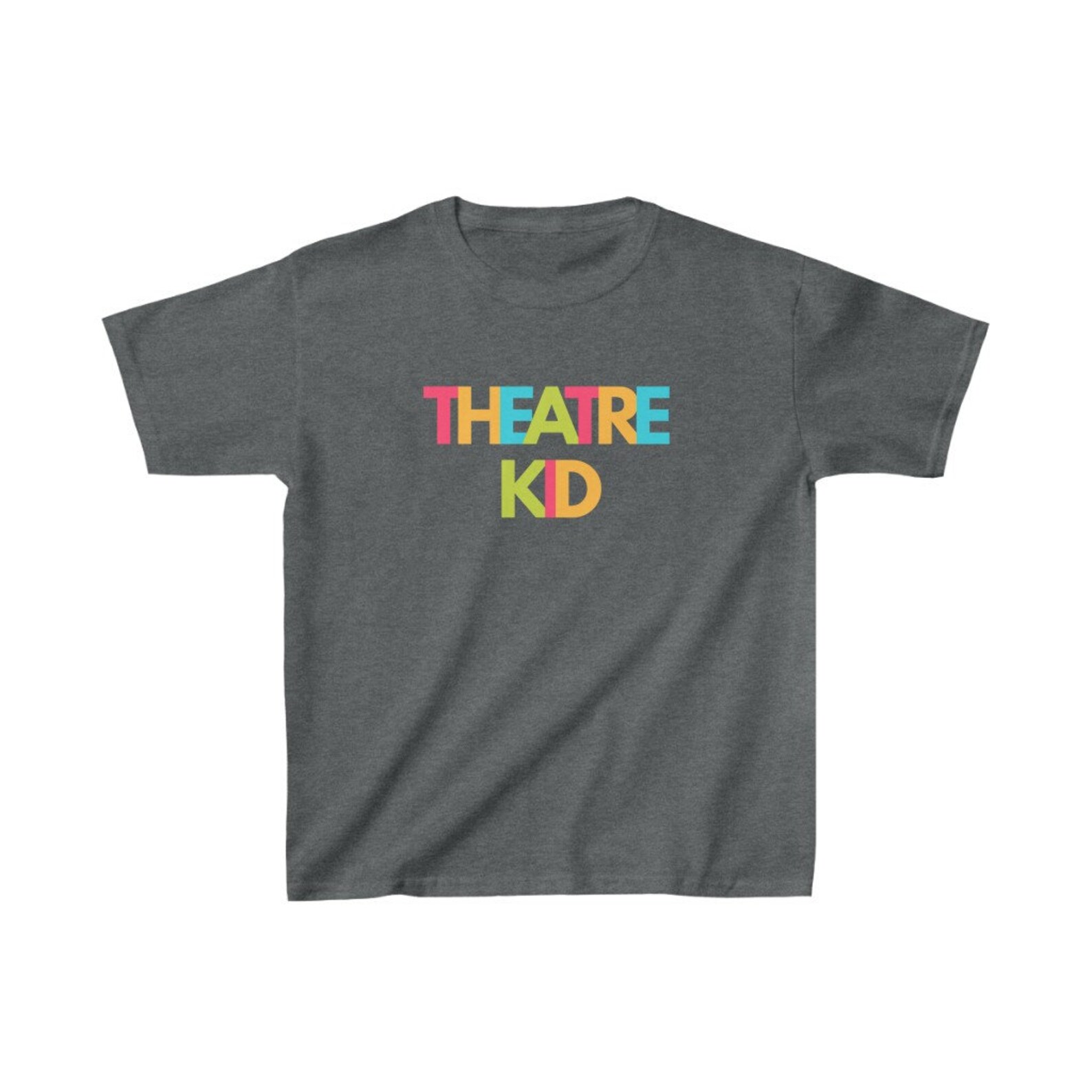 Theatre Kid T-shirt, Multicolor Kids Shirt, Child Theater Shirt, Gender ...