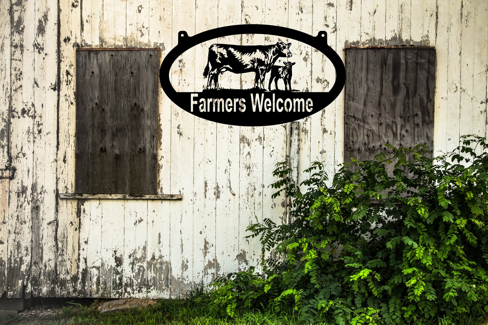 Custom Metal Sign, Cow Calf Sign , Farm Sign, Barn Sign, Cows , Custom ...